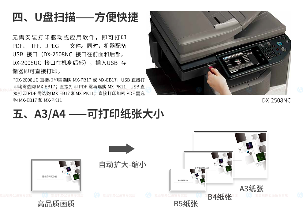夏普DX-2008UC全新彩色复印机__重庆复印机租赁_彩色打印机出租_黑白复印机出租公司-重庆欧迪办公设备有限公司